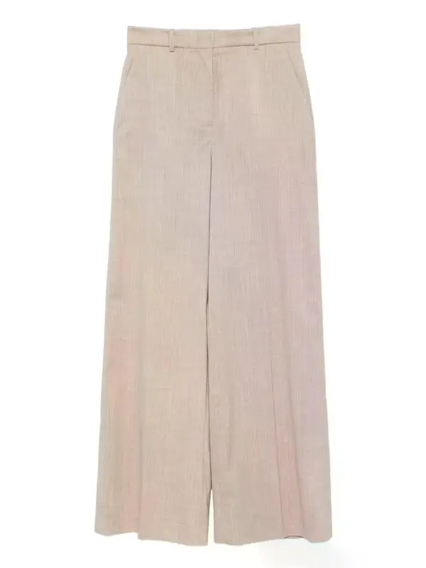 JOSEPH Pinstripe Wool Trousers