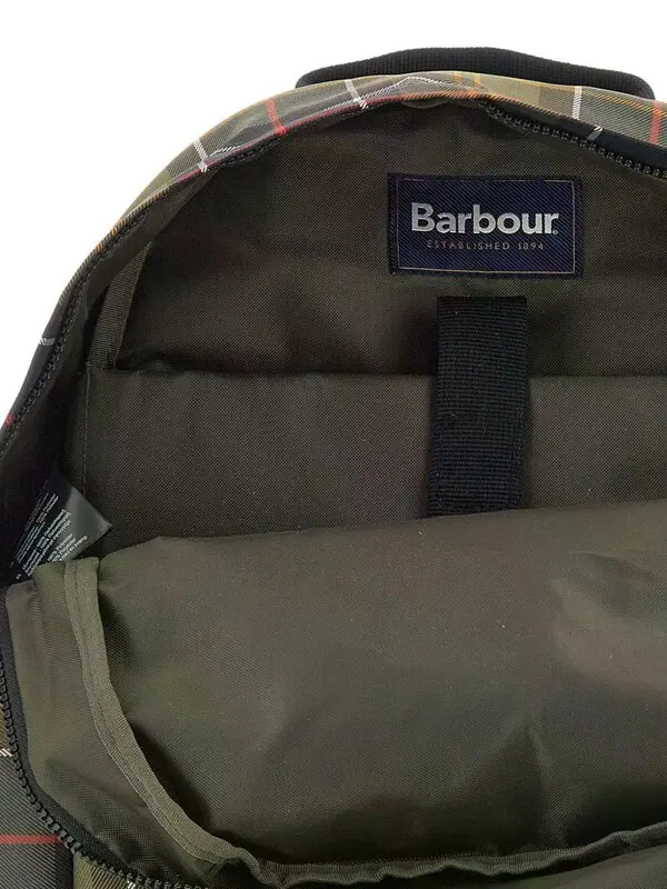 Barbour Tartan-pattern Backpack