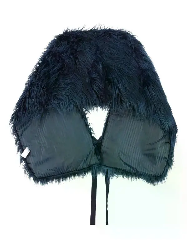 Stella Jean Faux-fur Tie Scarf