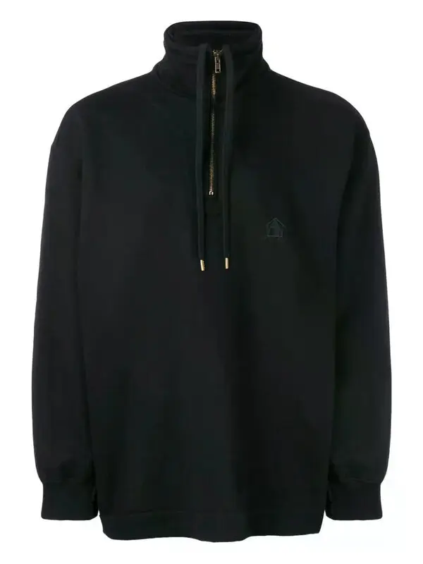 Vetements High-neck Half-zip Sweatshirt