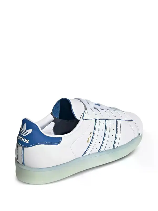 Adidas Superstar Lace-up Sneakers - White