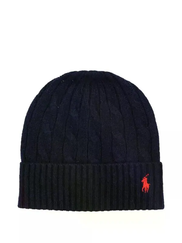 Polo Ralph Lauren Cable-knit Beanie - Blue