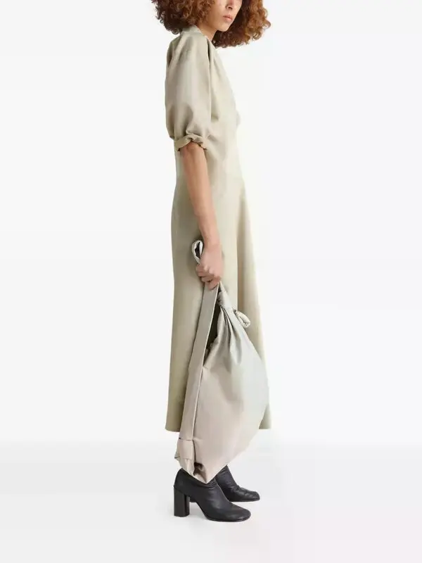LEMAIRE Draped V-neck Midi Dress