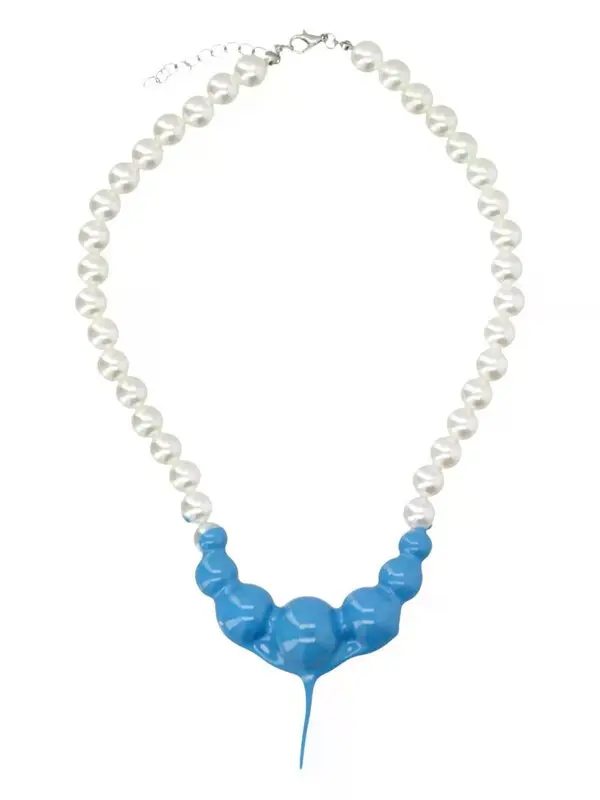 Ottolinger Pearl-drop Necklace - White