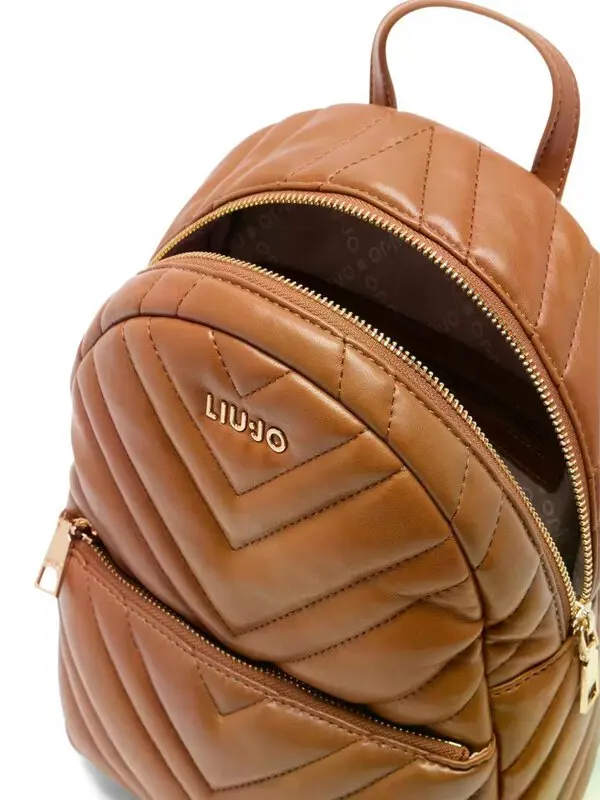 Liu Jo Quilted Chevron Backpack