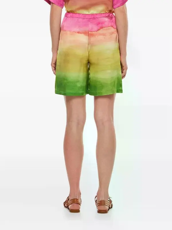 GIO GIOVANNI GEROSA Ombre Drawstring Shorts