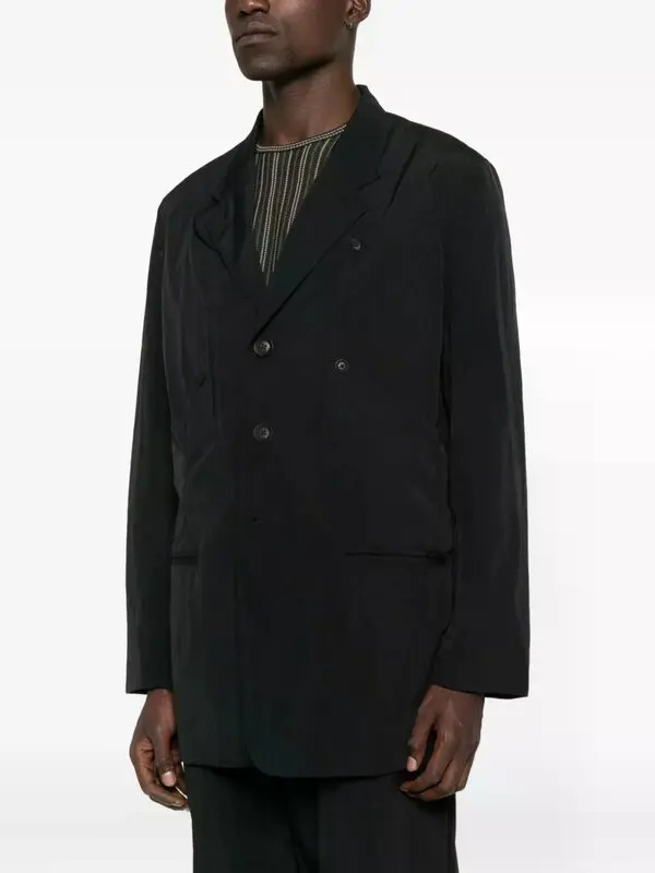 Y3 Three-button Pocket Coat
