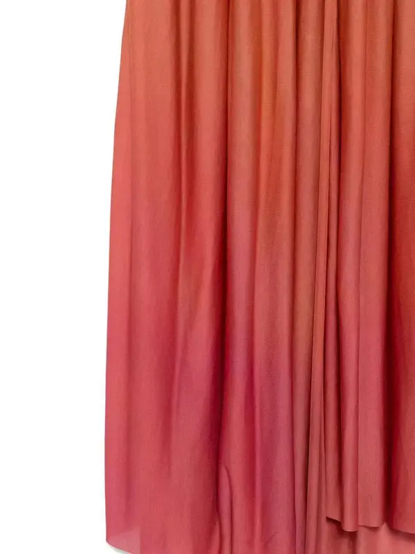 Faliero Sarti Pleated Ombre Skirt
