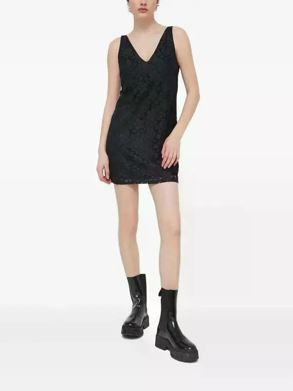 sachin and babi light blue dress Desigual Floral Lace Mini Dress - Black - 35% Off