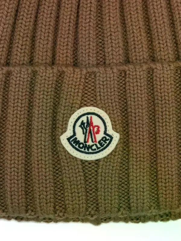 Moncler Wool Beanie Hat