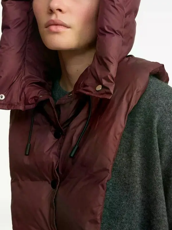 YVES SALOMON Padded Hood Bib