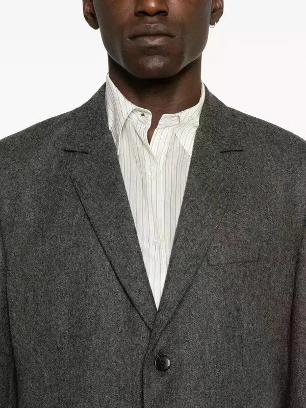 NOYOCO Two-button Notched Jacket