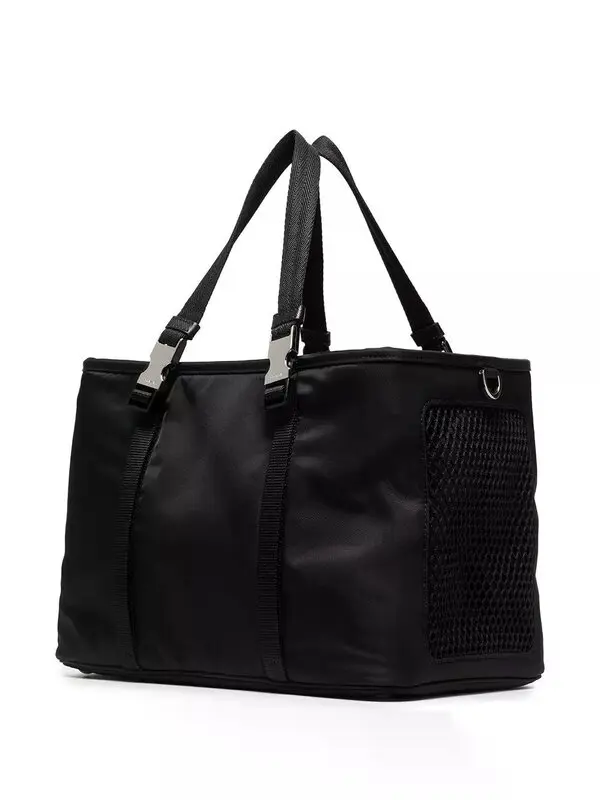 Prada Re-nylon Logo Plaque Pet Carrier