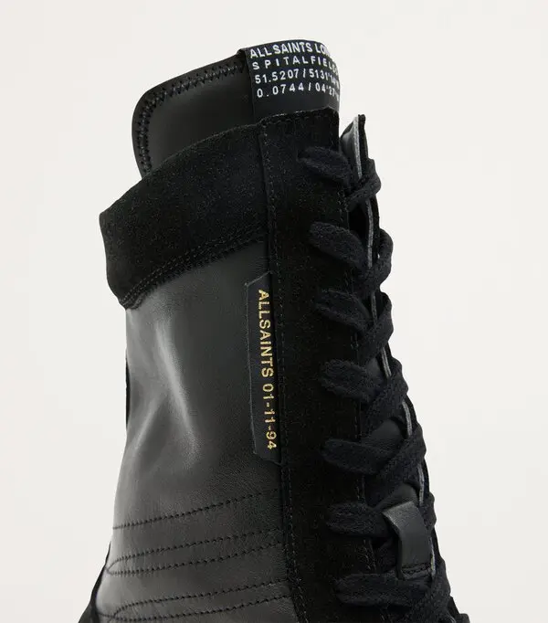 ALLSAINTS Louise Leather High-top Sneakers