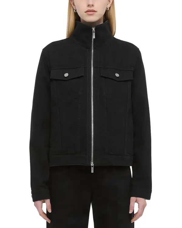 Helmut Lang Funnel Neck Trucker Jacket
