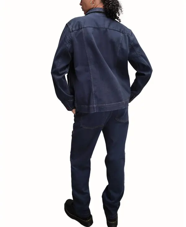 WILDFANG Essential Denim Utility Jacket - Navy