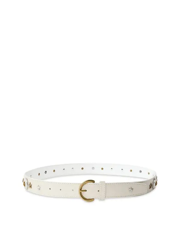 Pinko Love Berry Saylor Belt - White+white-antique Gold