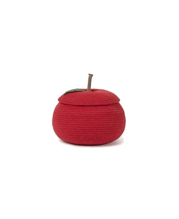 LORENA CANALS Apple Basket - Brown/red/olive