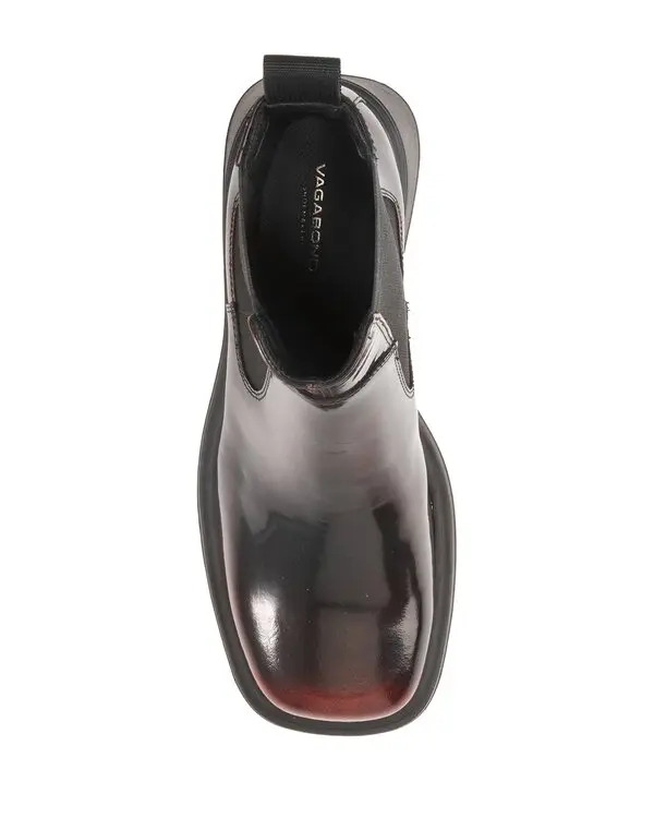 VAGABOND SHOEMAKERS Dorah Leather Chelsea Boots - Red