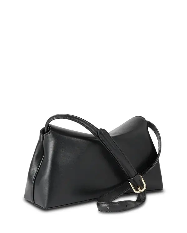 TOTEME T-lock Smooth-leather Convertible Clutch