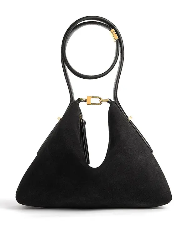 TOTEME Bevel Suede Convertible Wristlet