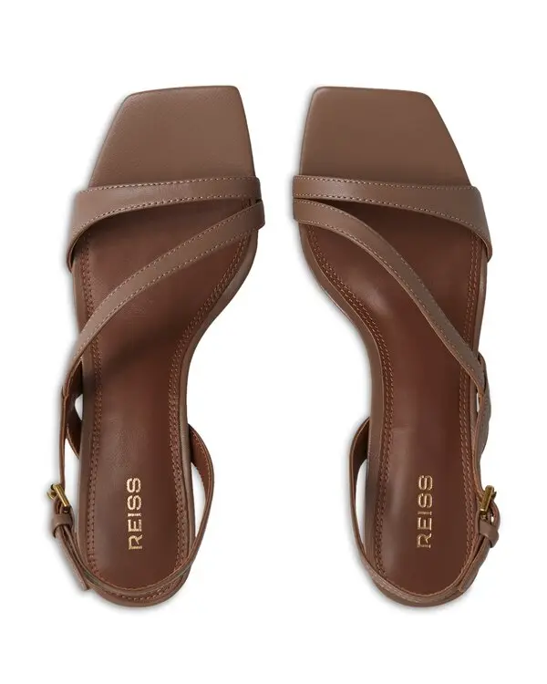 REISS Cindy Slingback Sandals