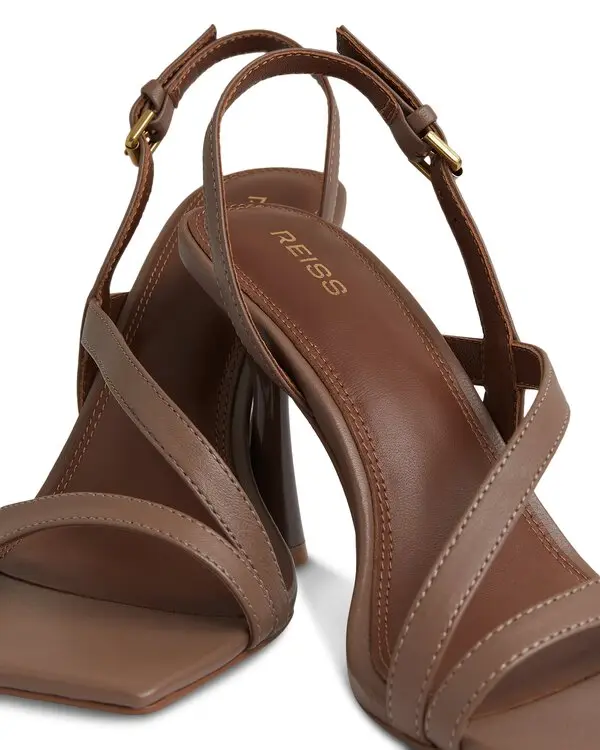 REISS Cindy Slingback Sandals