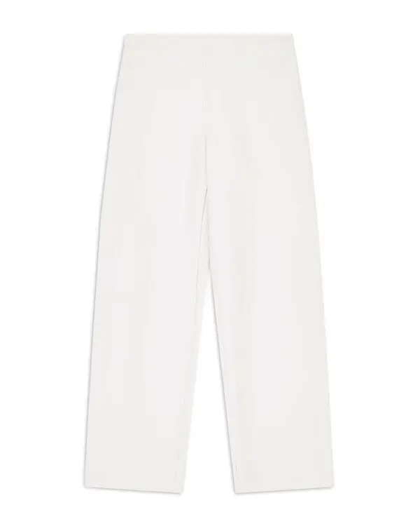Emporio Armani Embossed Wide Leg Pants
