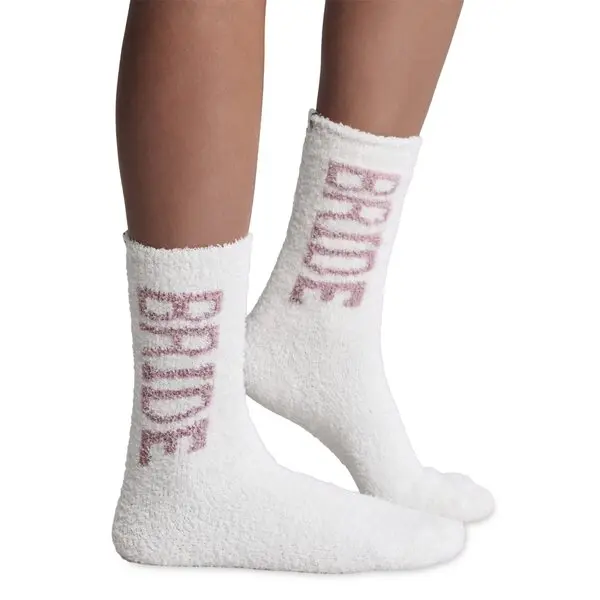 Barefoot Dreams Cozychic Bridal Socks Set