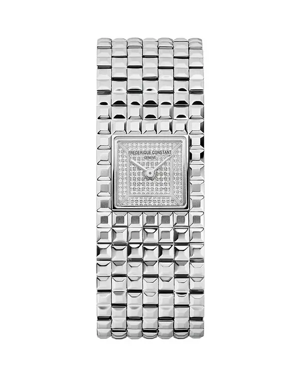 FREDERIQUE CONSTANT Manchette Watch - Silver/silver