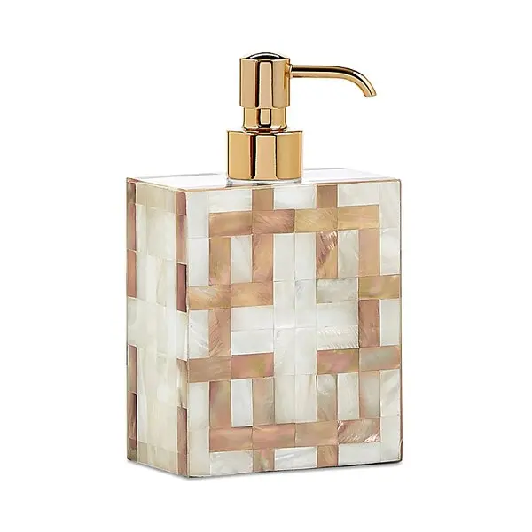 LABRAZEL Parquet Pump Dispenser - Ivory/gold