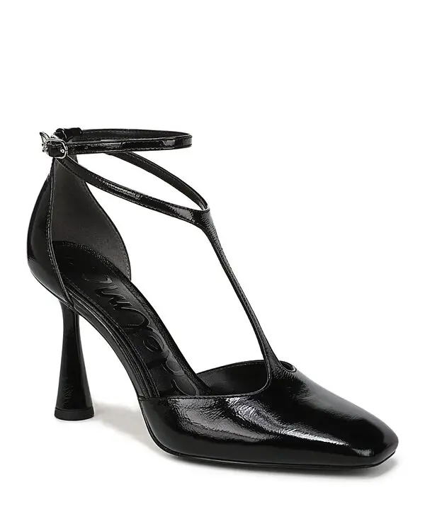 Sam Edelman Everett Leather Cutout Pumps - Black