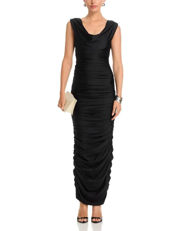 Black Halo Evangeline Gown - Black | Editorialist