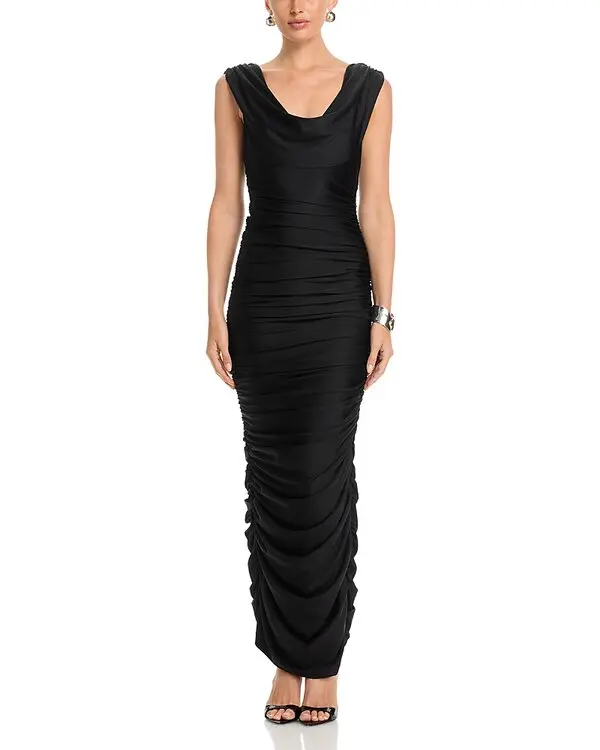 Black Halo Evangeline Gown - Black