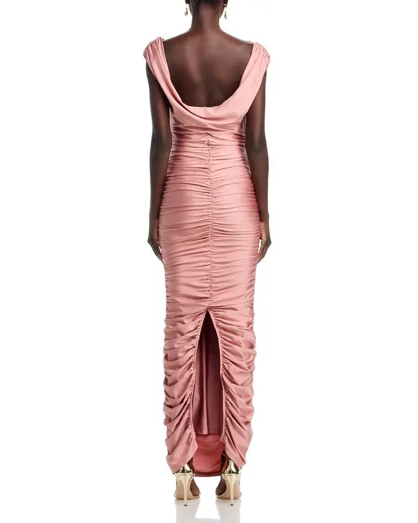 Black Halo Evangeline Gown - Desert Rose