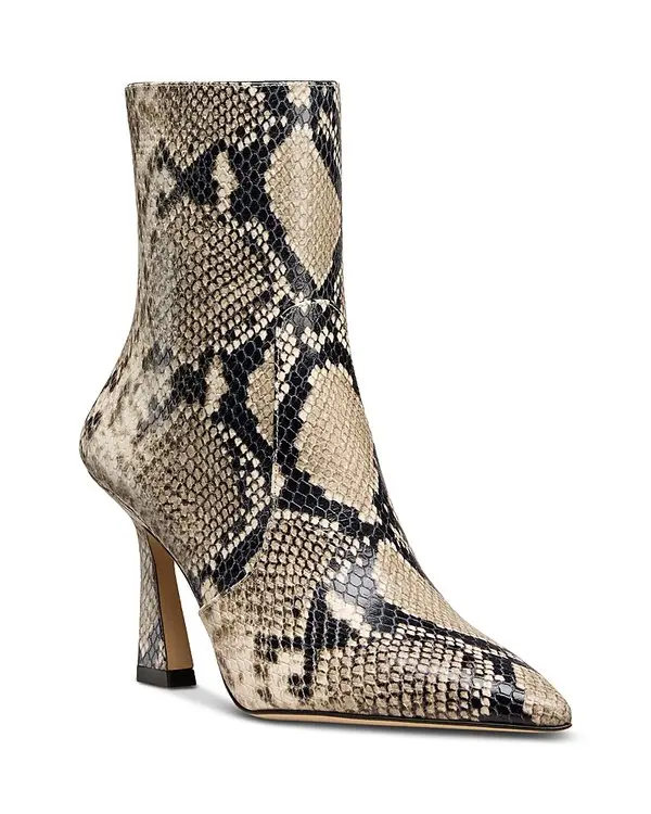 STUART WEITZMAN Vinnie 85 Zip Booties - Roccia