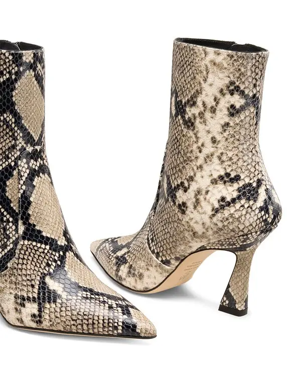 STUART WEITZMAN Vinnie 85 Zip Booties - Roccia