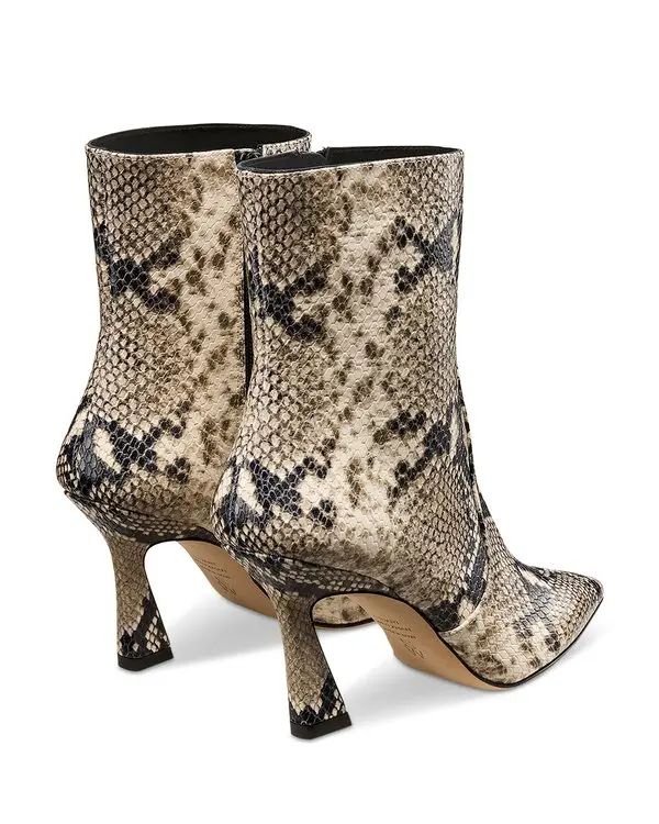 STUART WEITZMAN Vinnie 85 Zip Booties - Roccia