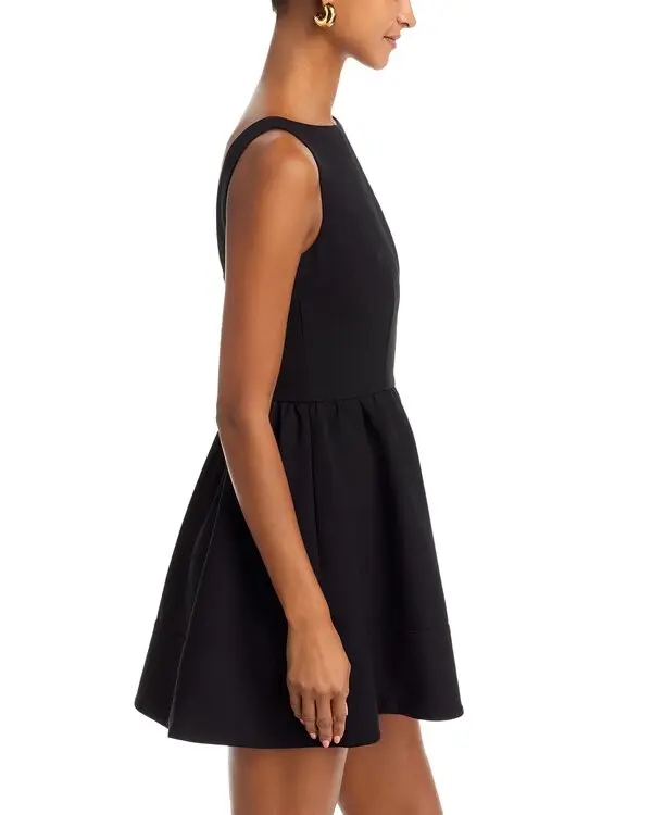 French Connection Azra Twill Mini Dress - Black