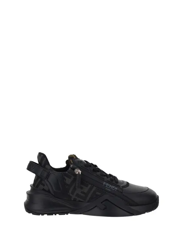 Fendi Flow Running Sneakers - Black