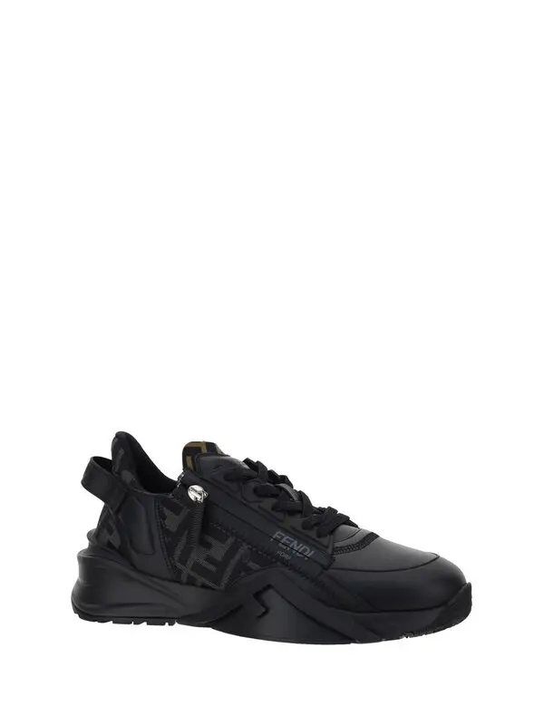 Fendi Flow Running Sneakers - Black