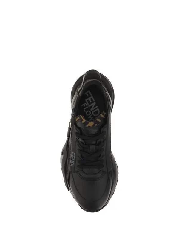 Fendi Flow Running Sneakers - Black