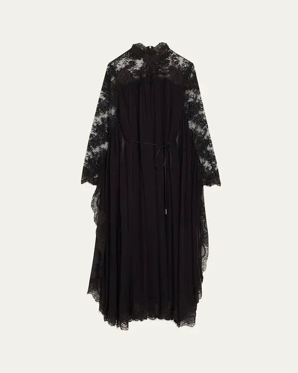 Zimmermann Lace Batwing Maxi Dress