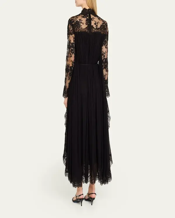 Zimmermann Lace Batwing Maxi Dress