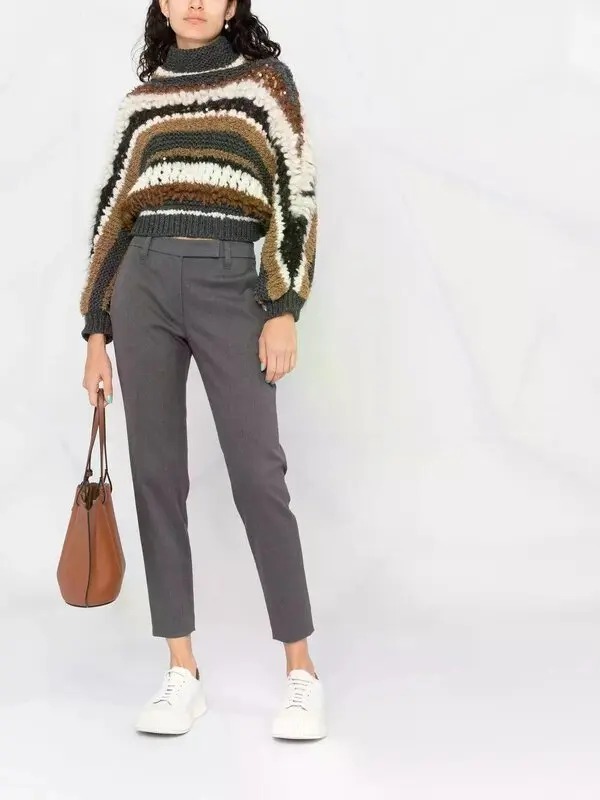 Brunello Cucinelli Colour-block Cashmere Jumper