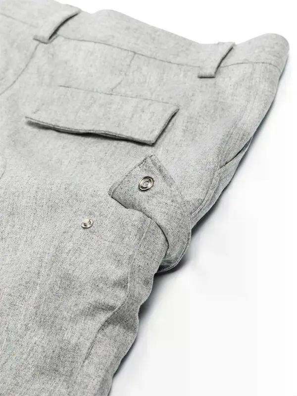 Brunello Cucinelli Wool Cargo Trousers