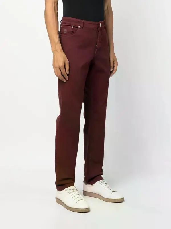 Brunello Cucinelli Mid-rise Straight-leg Jeans