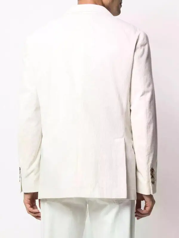 Brunello Cucinelli Single-breasted Cotton Blazer