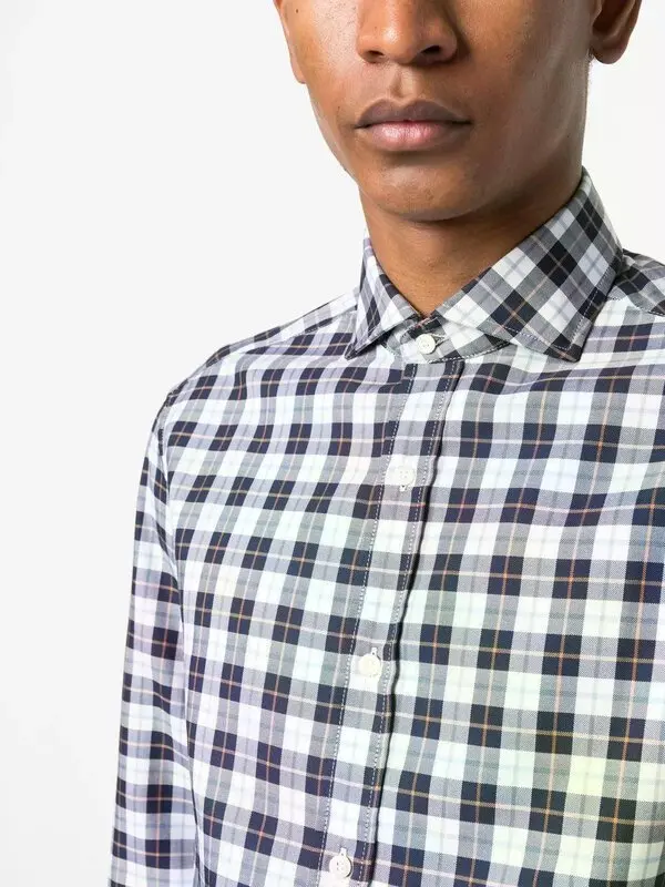 Brunello Cucinelli Check-print Shirt