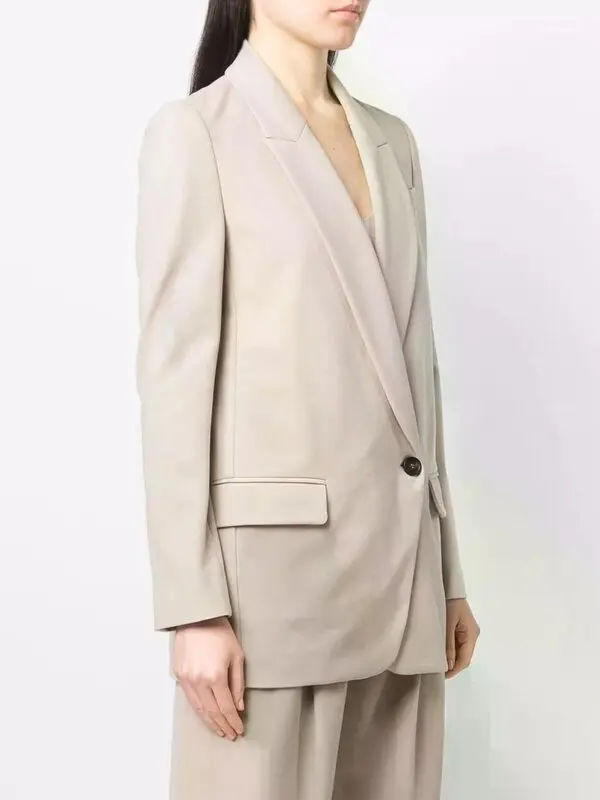 Brunello Cucinelli Notched-lapel Single-breasted Blazer